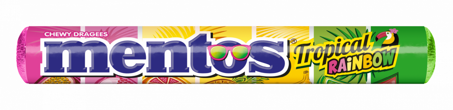 MENTOS TROPICAL RAINBOW_KUS_37,5g - Můj SuperBox
