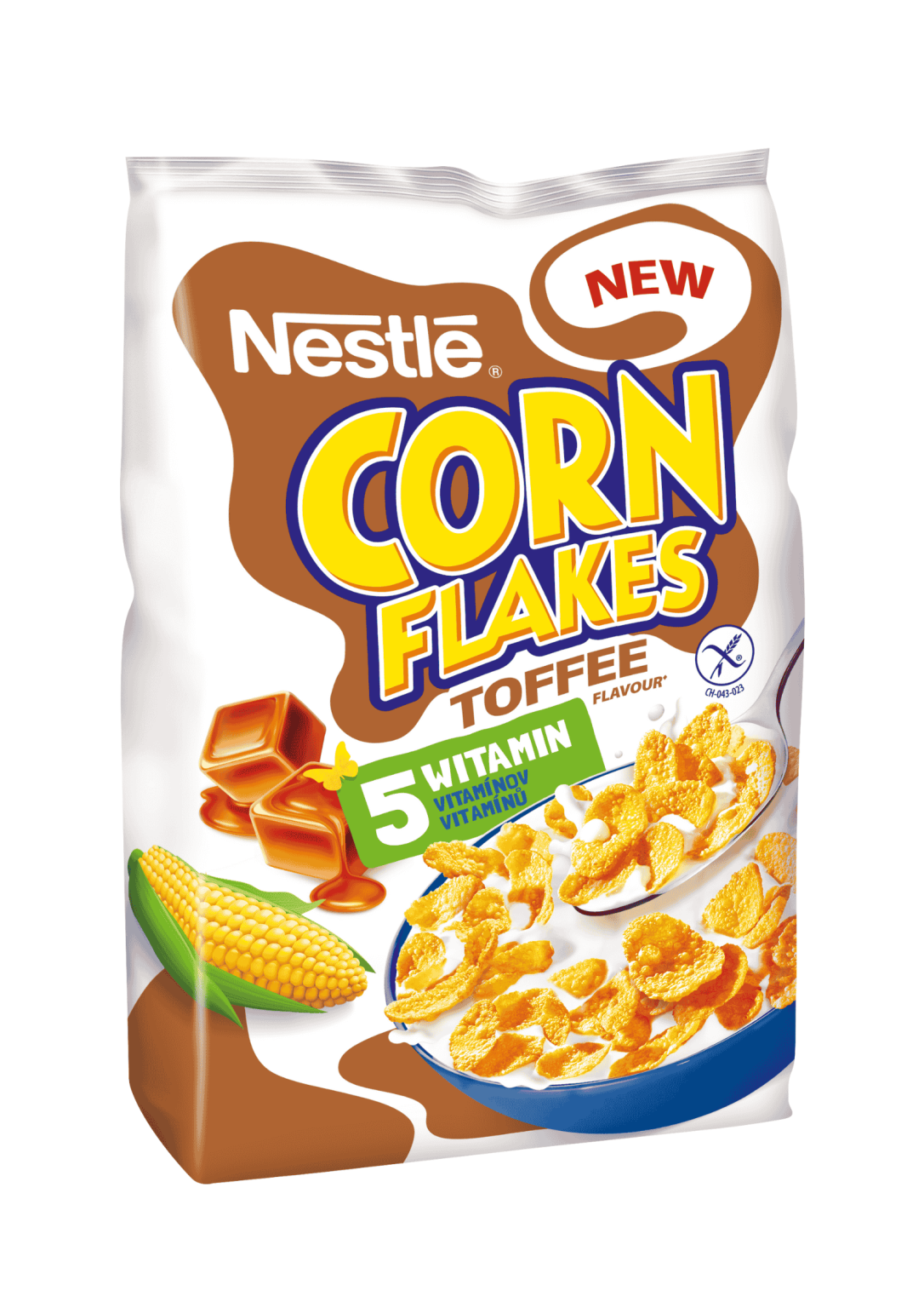 Nestlé Corn Flakes Toffee - Můj SuperBox