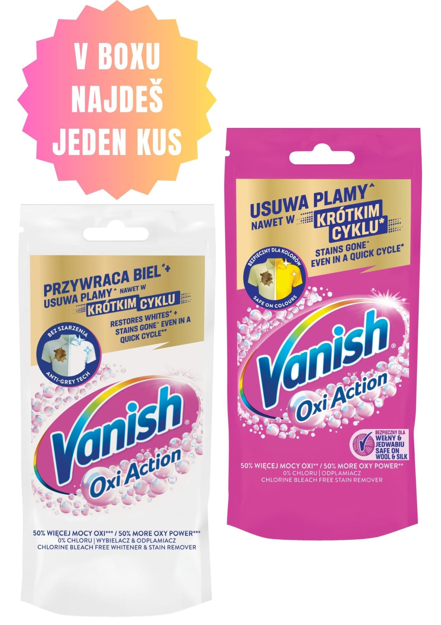 Vanish Oxi Action Gel - Můj SuperBox